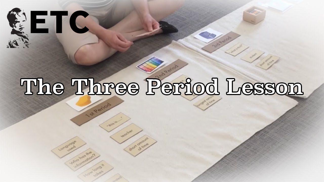 The Three Period Lesson - YouTube