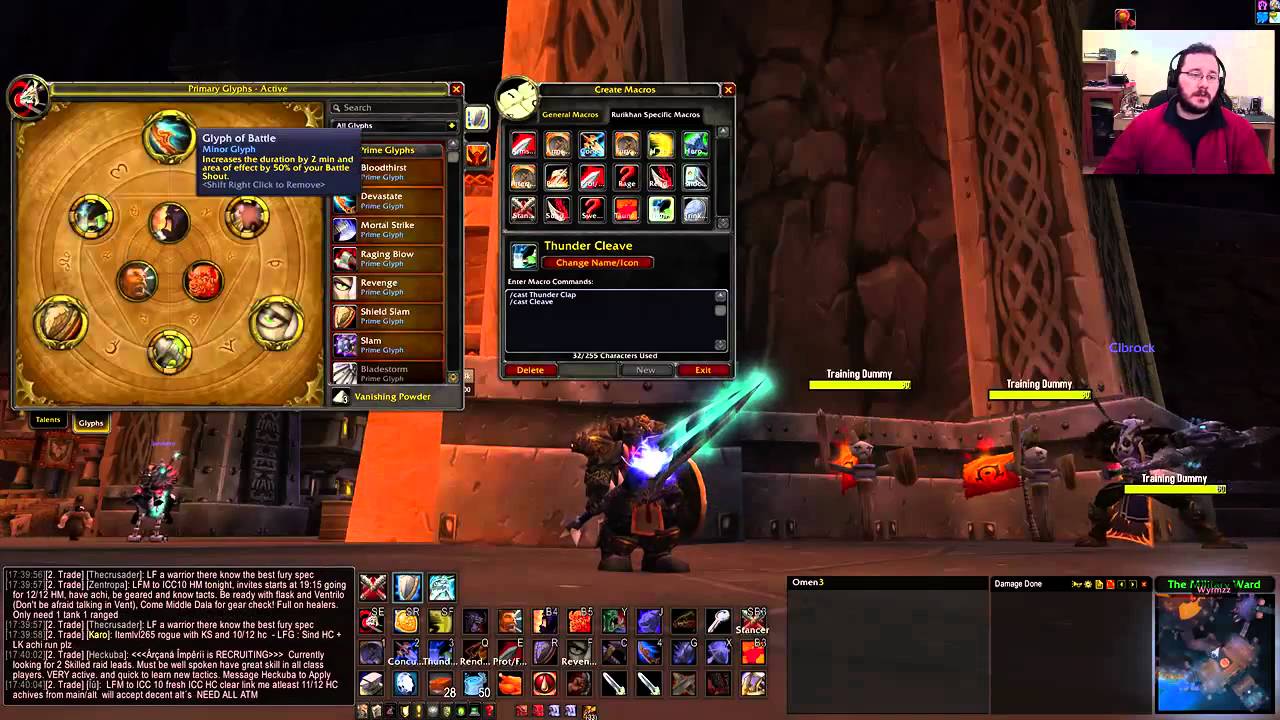 [WoW] Protection Warrior Heroics Guide (patch 4.0.3) - YouTube