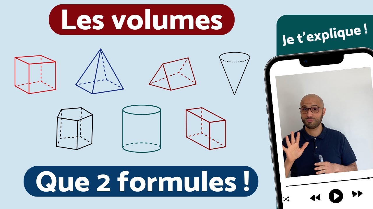 TOUS LES SOLIDES en 2 formules ! 🤩 - YouTube