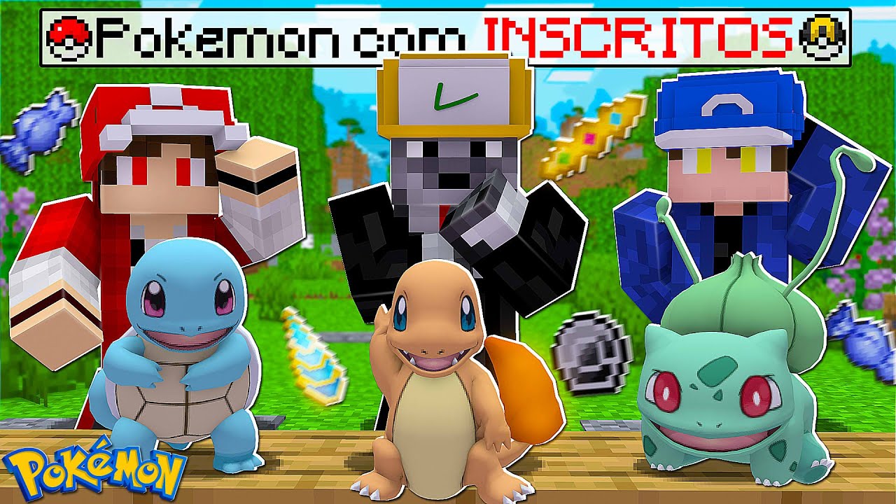 Minecraft : Pokemon Alfa #1 - VENHA PARTICIPAR DA NOVA SÉRIE DE ...