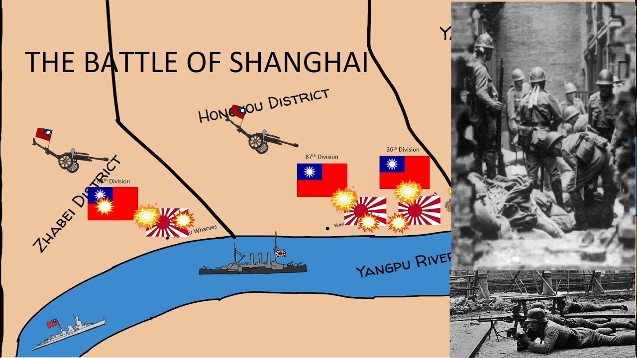 Battle of Shanghai | Second Sino-Japanese War | 淞沪会战 - YouTube