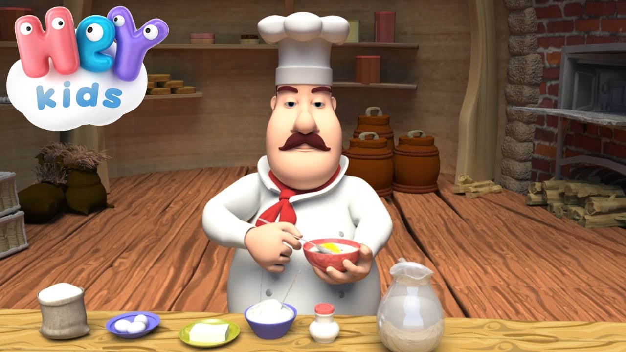 Baka Baka Liten Kaka - HeyKids - Barnvisor på Svenska - YouTube