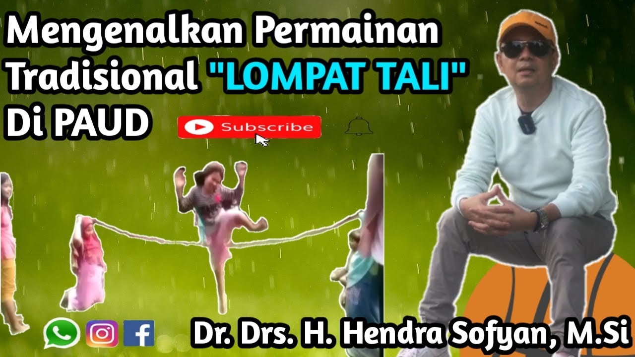Mengenalkan Permainan Tradisional "LOMPAT TALI" Di PAUD - YouTube