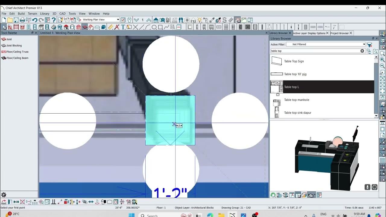 Mudahnya Melukis 3D Dengan Chief Architect - YouTube
