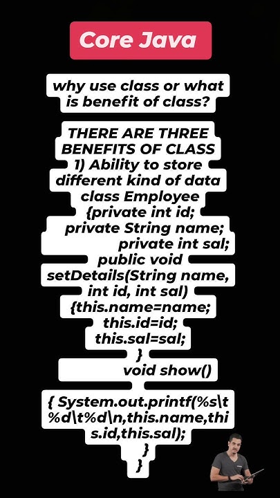 "Why Use Classes in Java? Benefits Explained with Real-World Example ...