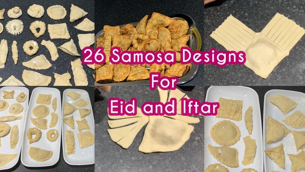 Samosa Folding Ideas | Samosa Design | Samosa Folding Techniques ...
