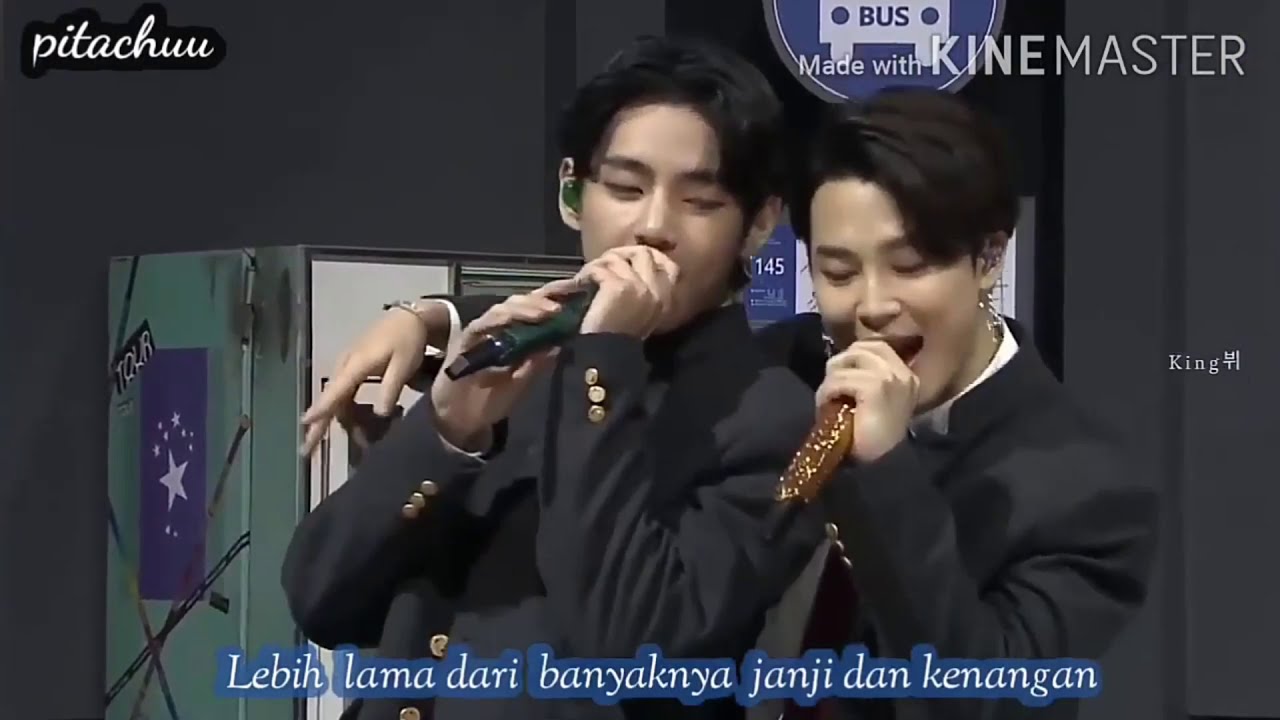 BTS (방탄 소년단 )-V jimin [ Friends ] live perfom (sub indo) - YouTube