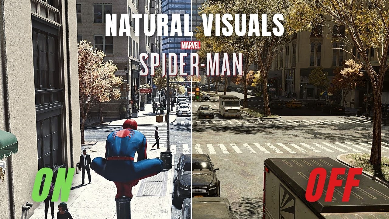 REALISTIC and NATURAL VISUALS for Marvel's Spider-Man PC - Graphics Mod ...