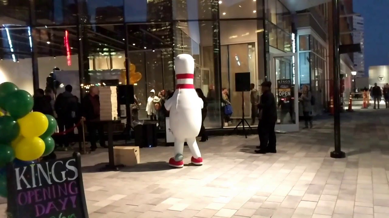 Dancing bowling pin 1 - YouTube