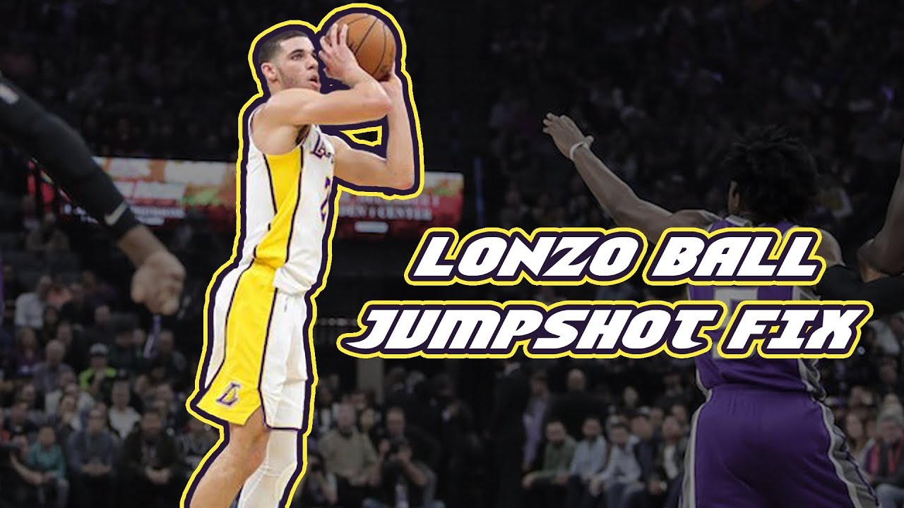 NBA 2K18 Lonzo Ball Jumpshot Fix - YouTube