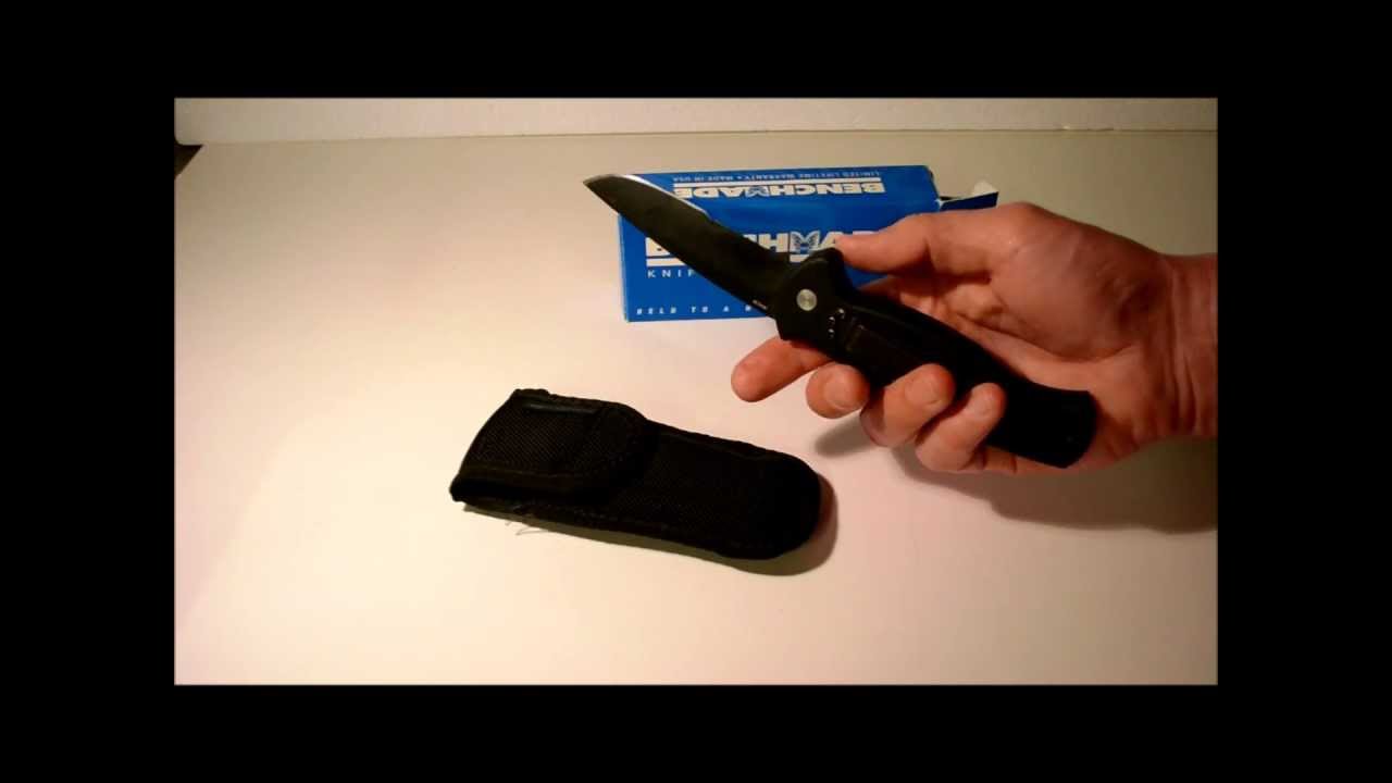 Benchmade 9050 AFO Tactical Knife Review Prepper Knife, Survival Knife ...