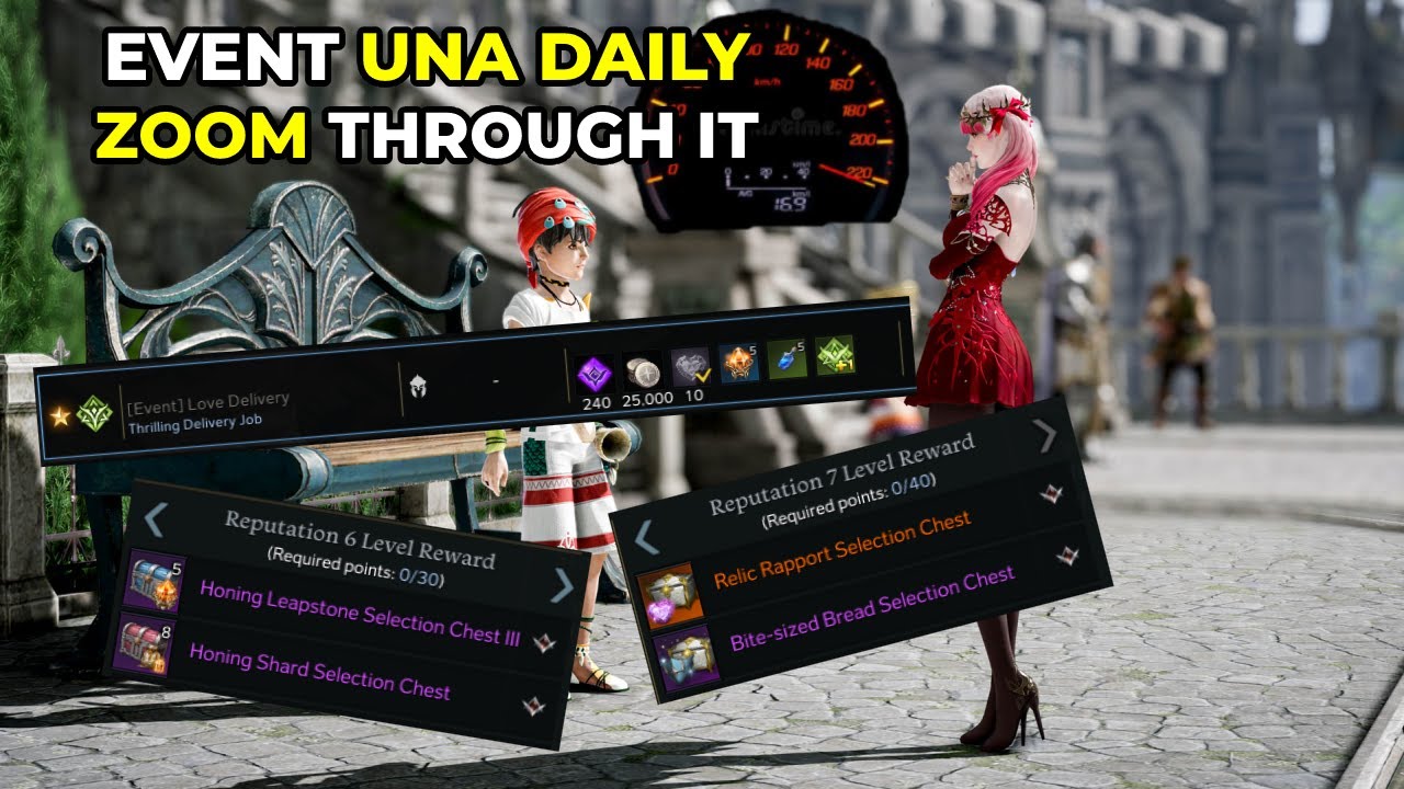 [LostArk] Sugarpetal Una - OPTIMIZED ROUTE for Lopang characters ...