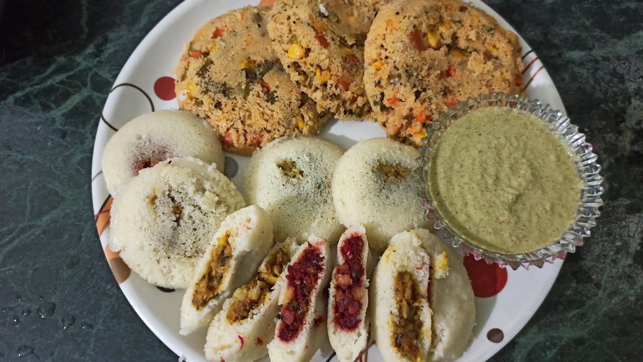 4 types of stuffed idli #stuffed_idli - YouTube