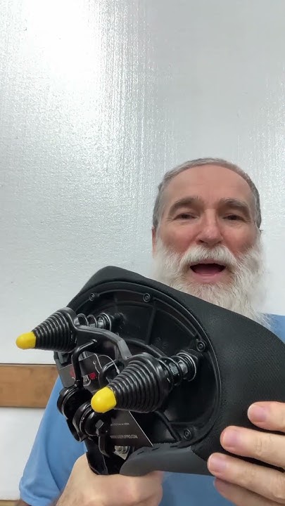 Flying Nun Seat? : Giddy Up Over Sized Bike Seat Review - YouTube