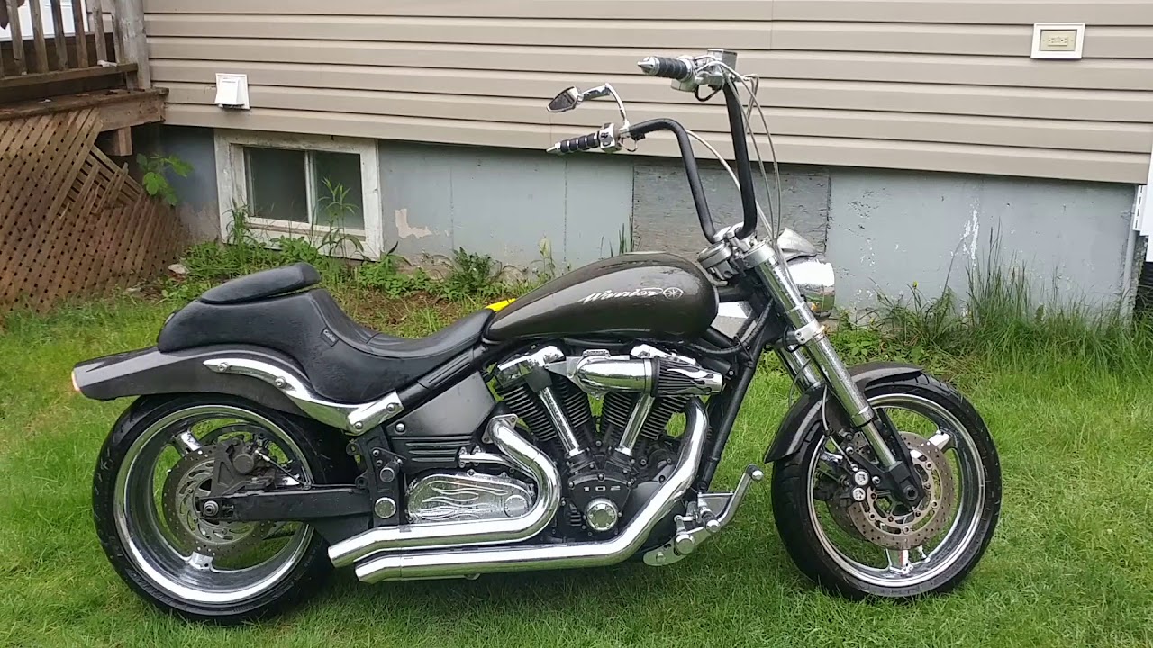 Custom '02 Yamaha Warrior 1700cc straight piped, no baffles reving ...