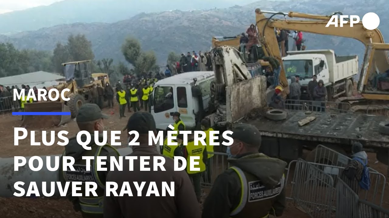 Au Maroc, encore quelques mètres à franchir pour tenter de sauver le ...
