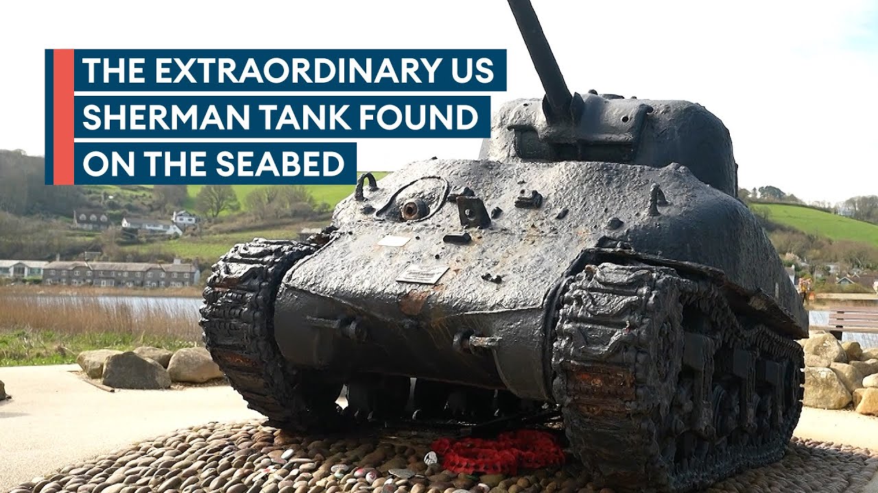 How a US Sherman tank became a poignant memorial for D-Day training ...