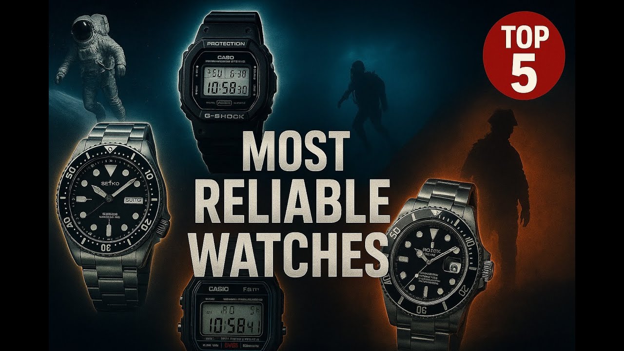 Top 5 Most Reliable Watches in the World ⏱ | Trusted by Astronauts ...