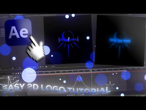 Easy 2d Logo Tutorial | After Effects