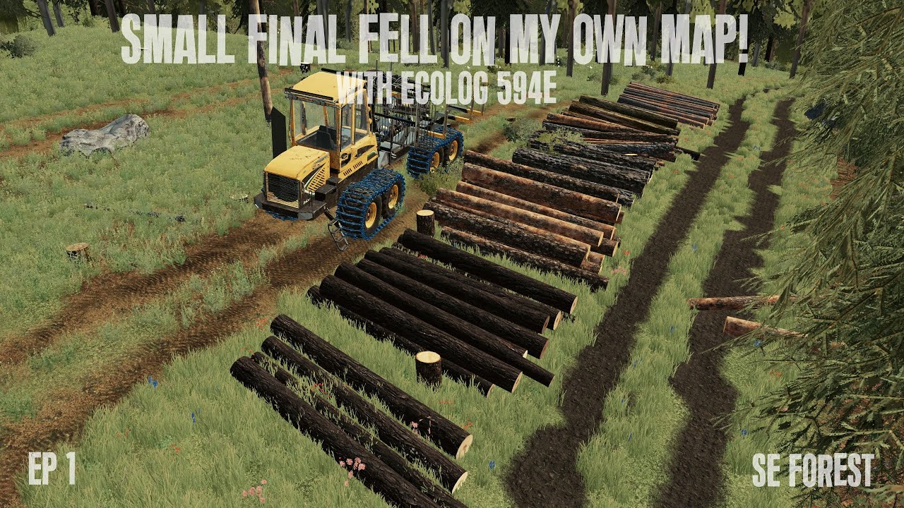 FS22 EcoLog in small final fell on BjörkBacken! | Timelapse - YouTube