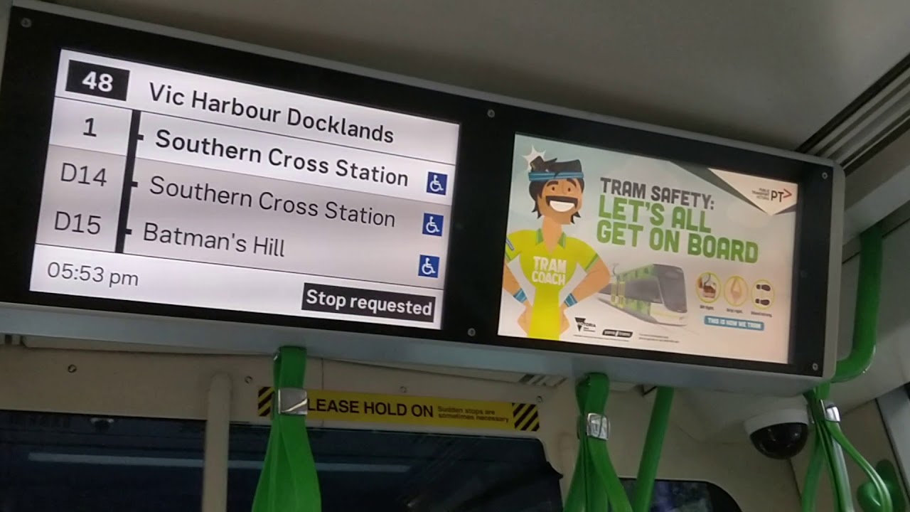 Yarra Trams new C1 PIDs - YouTube