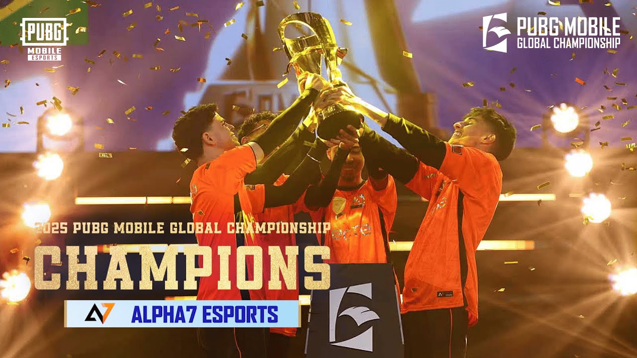 Champion Moment: Alpha 7 Esports | 2025 PMGC - YouTube