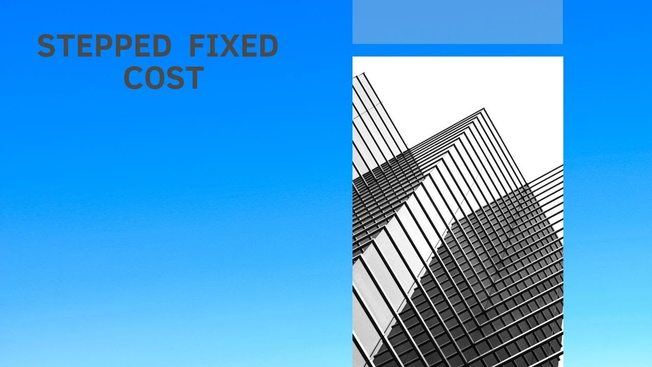 STEPPED FIXED COST CONCEPT OF STEPPED FIXED COST IN URDU HINDI STEPPED FIXED COST CONCEPT OF STEPPED FIXED COST IN URDU HINDI