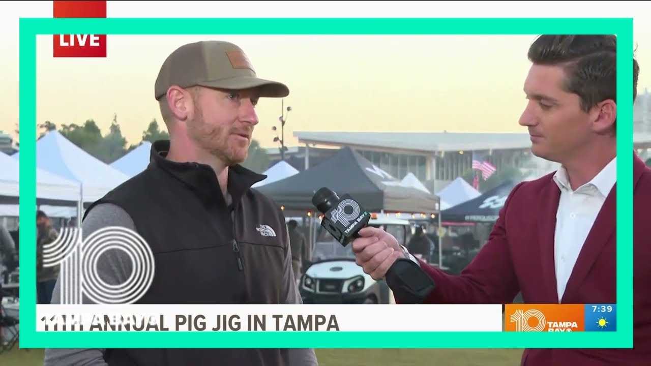 11th annual 'Pig Jig' event set to get underway Saturday in Tampa - YouTube