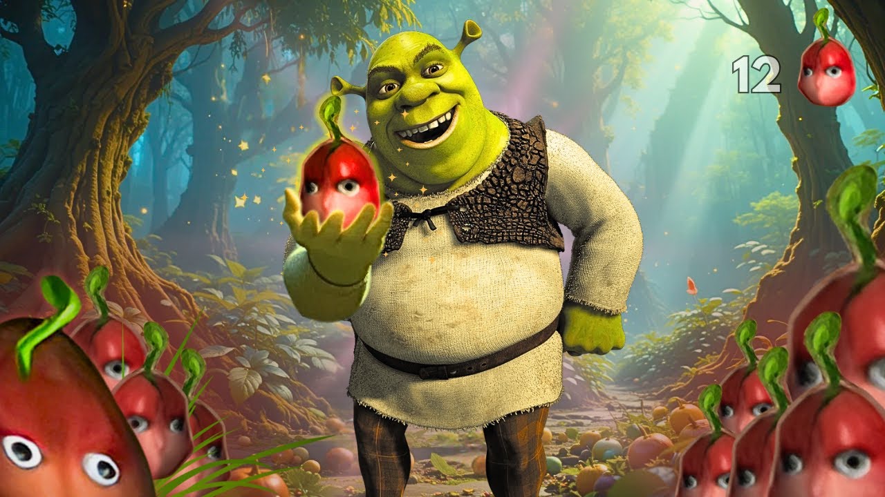 Shrek 2: 12 Magic Beans - Todos los Niveles y Objetivo Completado - YouTube