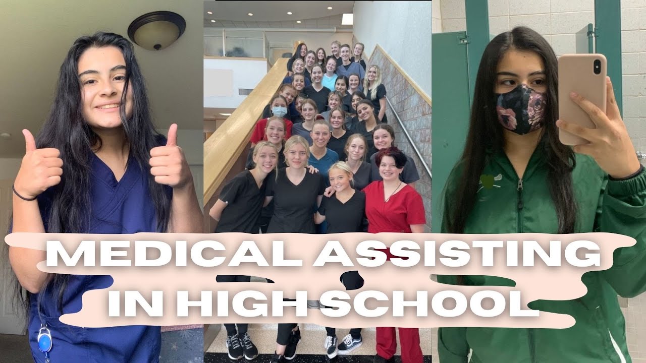 Medical Assisting as a HIGH SCHOOL STUDENT | First Week of School - YouTube