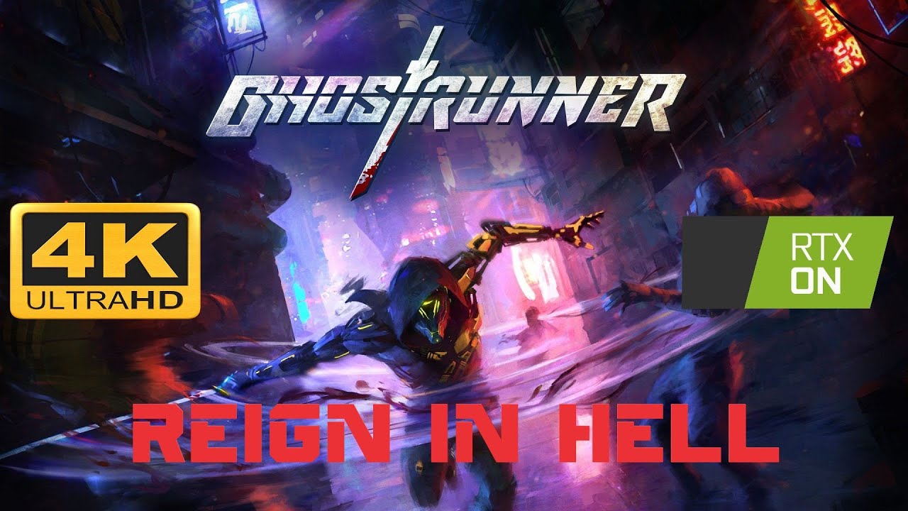 Ghostrunner - Level 14 Reign in Hell (4K All Collectibles) - YouTube