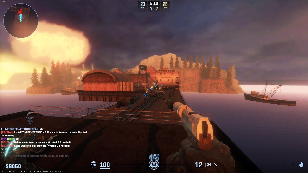 Counter Strike 2 Zombie Escape Mod ze_traak_p On GFL - YouTube