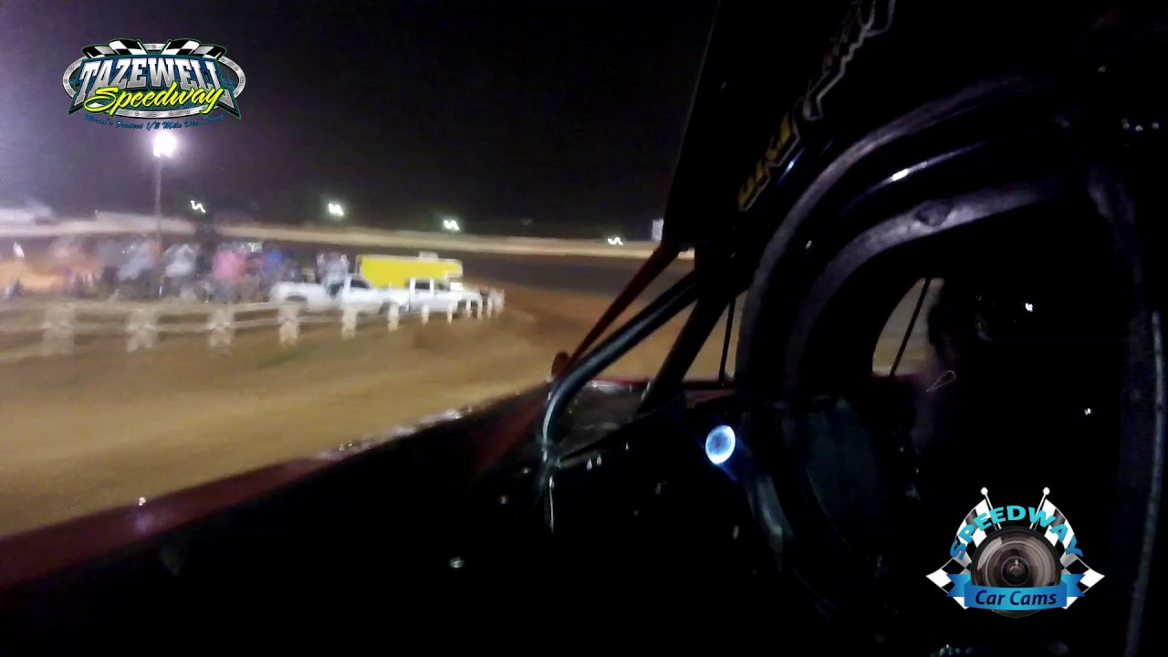 #35 Matt Tharp - Sportsman - 7-2-17 Tazewell Speedway - In-Car Camera ...