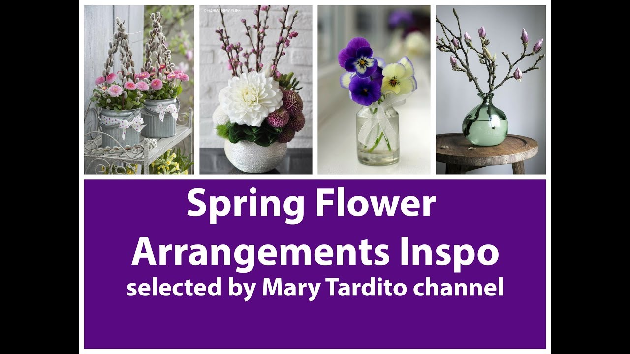 Spring Flower Arrangements Inspo - Flower Decoration Ideas - Spring ...