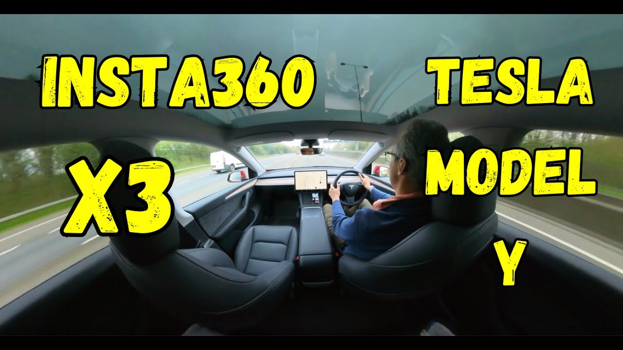 Tesla Model Y enhanced auto-pilot - filmed on Insta360 X3. - YouTube