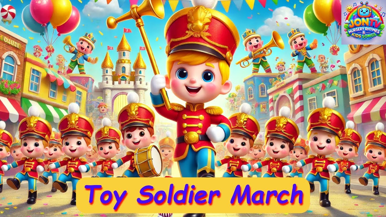 Toy Soldier March 🚶‍♂️🎺 | Fun Marching Song for Kids ...