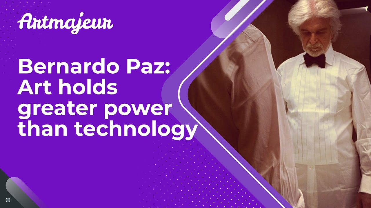 Bernardo Paz: Art holds greater power than technology - YouTube