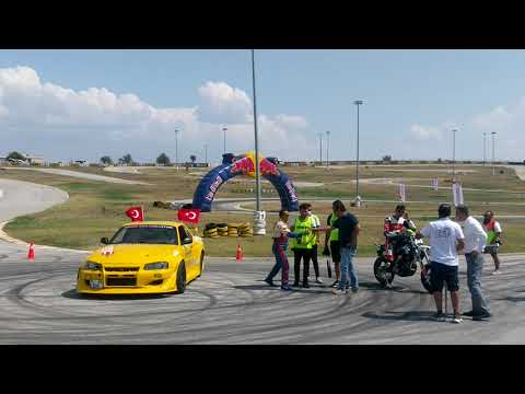 Nissan GTR Drift - 34 KS 5220 - Serdar Honamlı ve RODİ PAK Uşak Süper Moto Yarış Pisti 22.08.2021