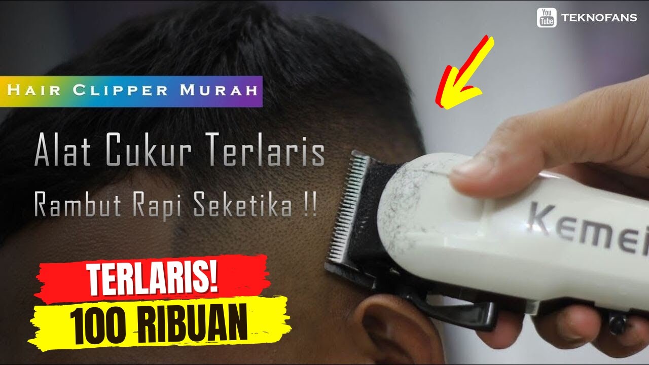 5 REKOMENDASI HAIR CLIPPER ALAT CUKUR MURAH TERBAIK DAN TERLARIS! - YouTube