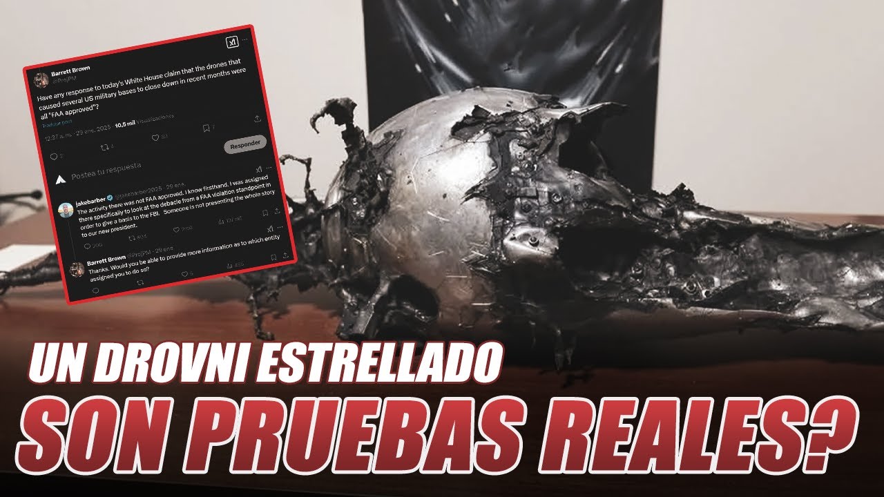 EVIDENCIA Irrefutable de un UAP ESTRELLADO en NEW JERSEY? Denunciante OVNI DESAFÍA a Trump - YouTube