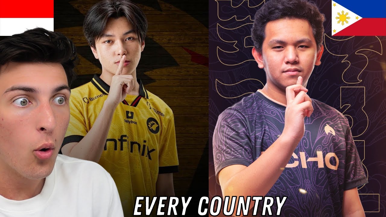 MLBB NOOB Reacts TOP 1 ML PLAYER FROM EACH COUNTRY! - YouTube