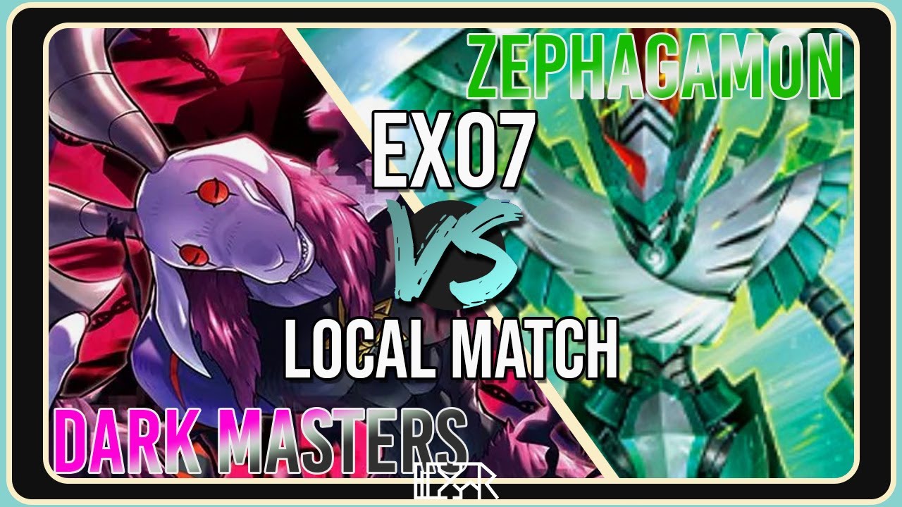 Dark Masters vs Zephagamon [Digimon TCG EX7 Local Match] Match ...