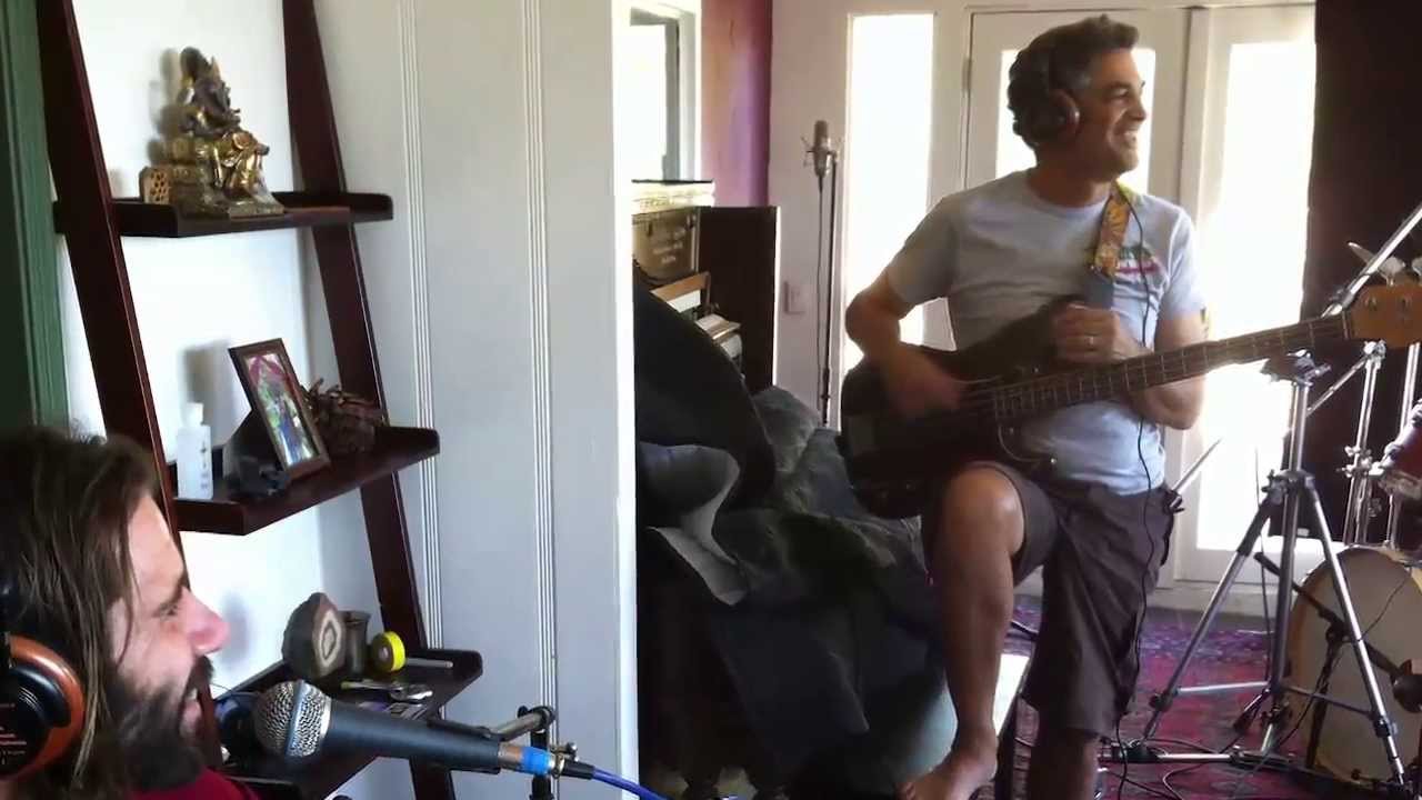 Michael Russeck w/ Paul Barrere and Kenny Gradney from Little Feat ...