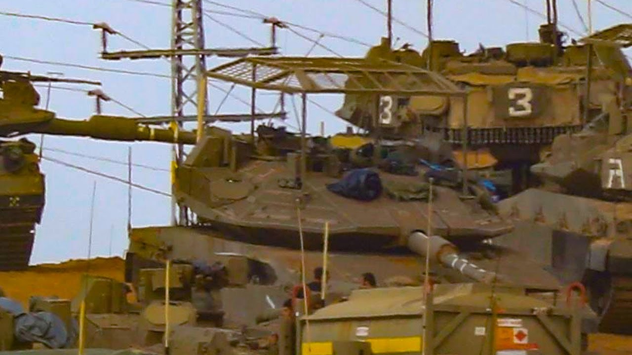 Everything You Need to Know About Israel’s ‘Cope Cage’ Armor on Tanks ...
