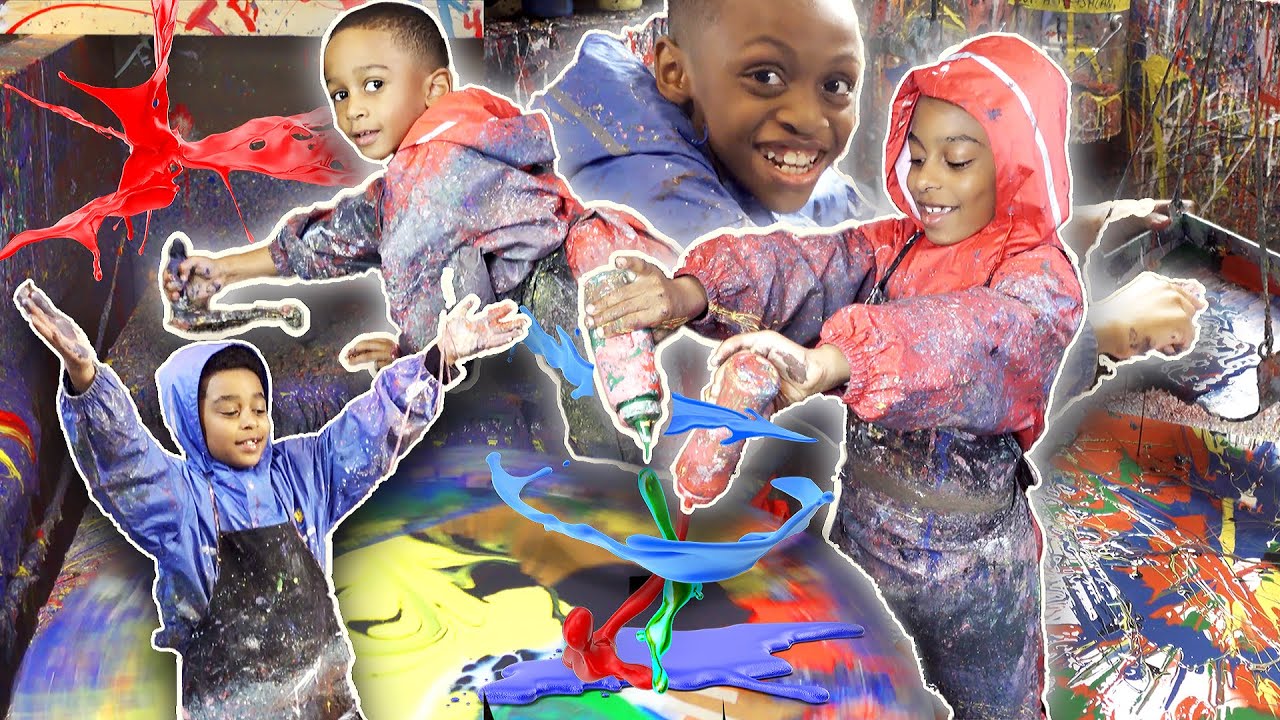"KIDS ARE OUT OF CONTROL; SQUIRTING PAINT EVERYWHERE! 🤯| THE GOTIT ...