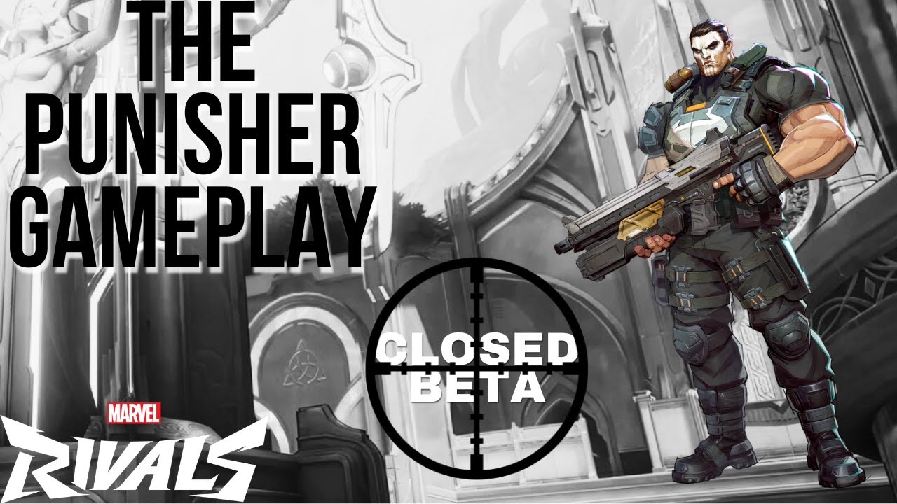 Marvel Rivals Gameplay THE PUNISHER (Closed Beta Test PS5) - YouTube