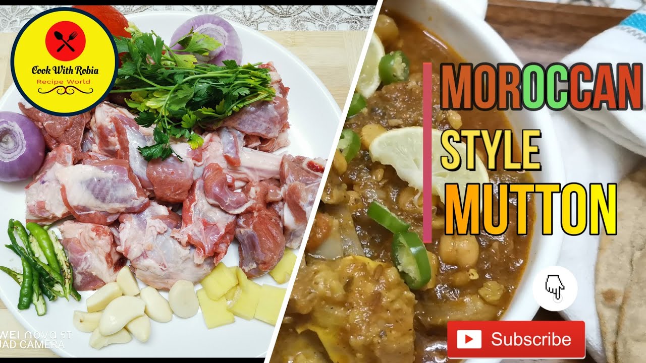 Mutton Moroccan Recipe|Mutton Arabic - YouTube