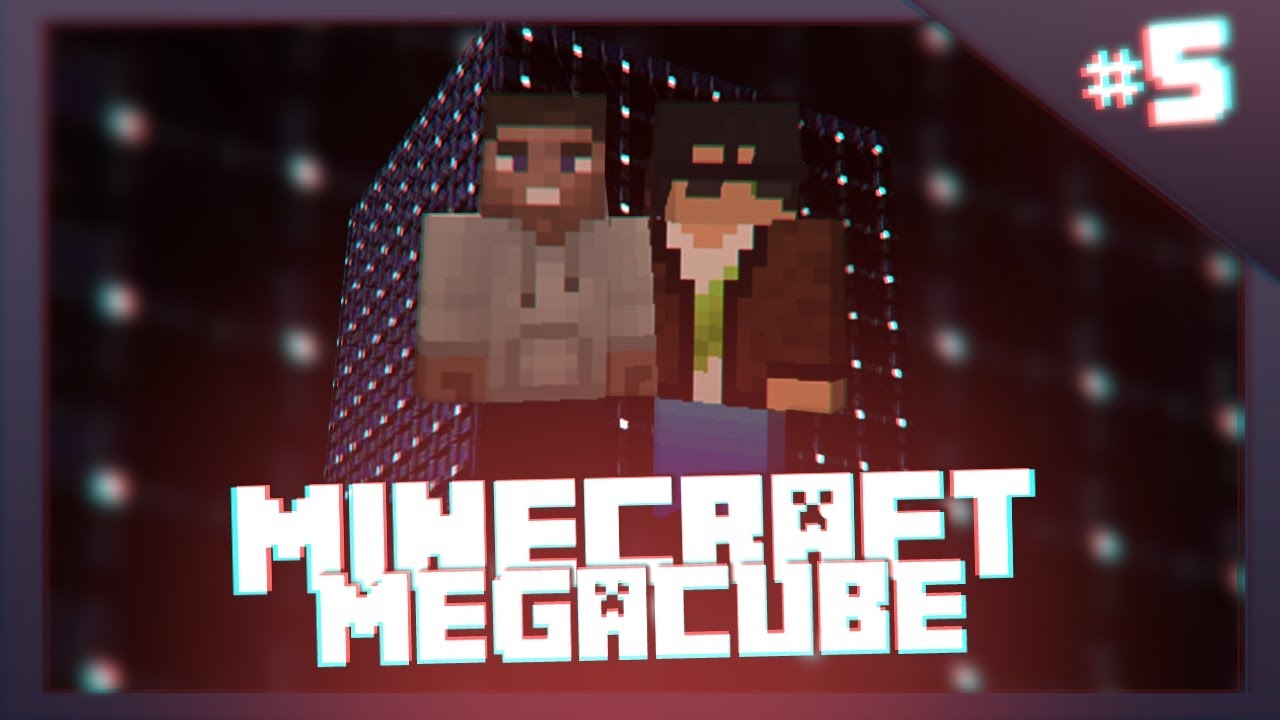 Minecraft Mega Cube #5 - Przeczesujemy korytarze... - YouTube
