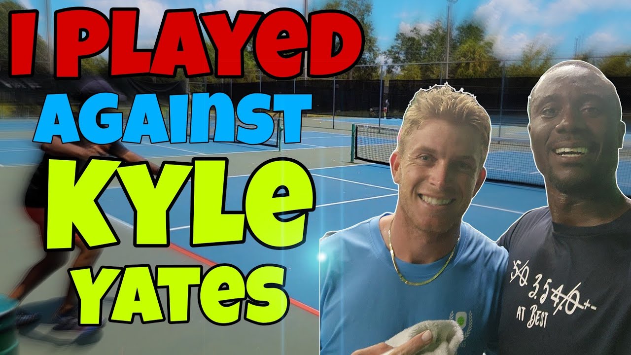 Playing Against Kyle Yates Pickleball Men's Doubles Part I - YouTube