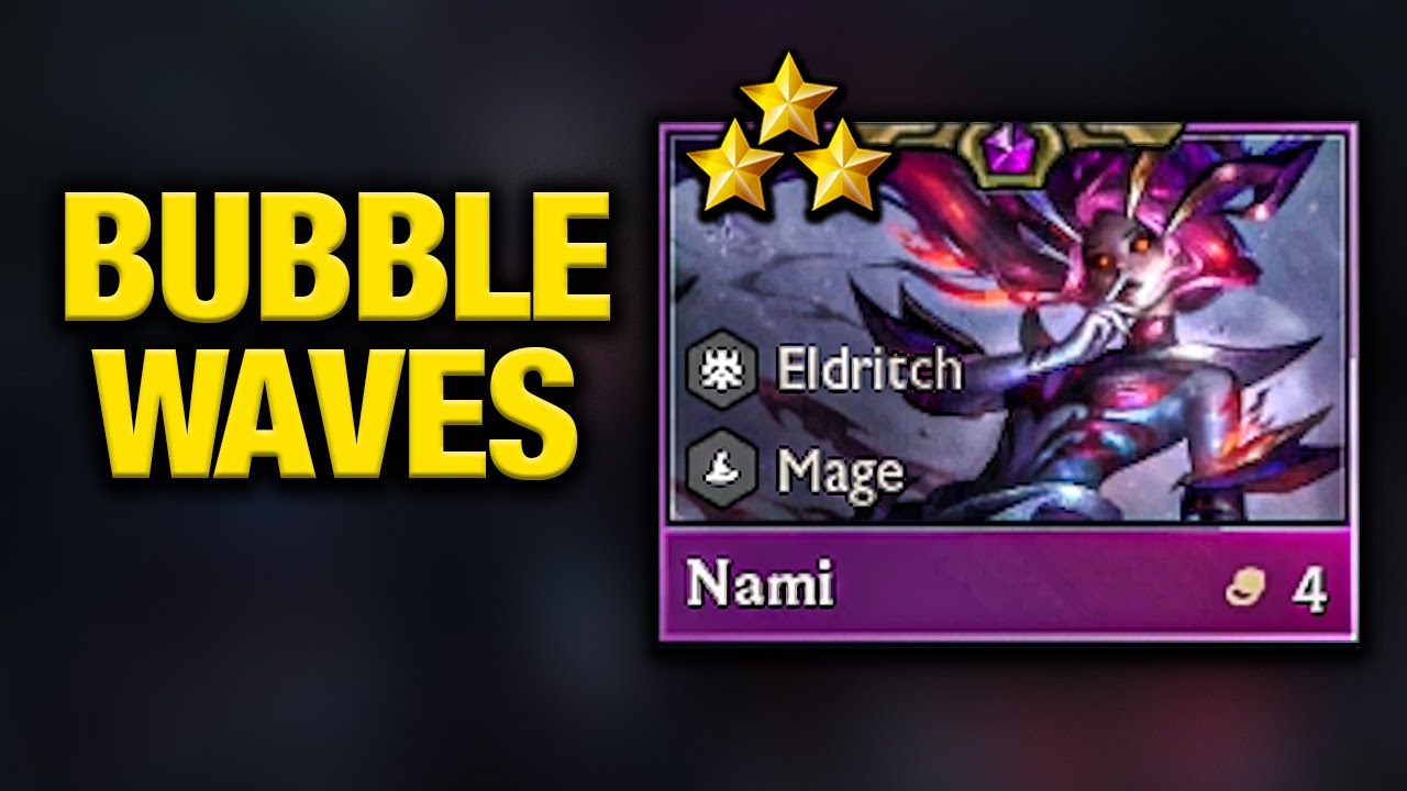 NAMI ⭐⭐⭐ ft. 7 ELDRITCH | HYPER ROLL | TFT Magic & Mayhem | Teamfight Tactics - YouTube